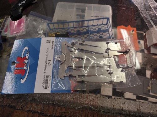 JK C41 1/24 SLOT CAR 4" CHEETAH 11 CHASSIS SETUP NEW CARD .030 | eBay