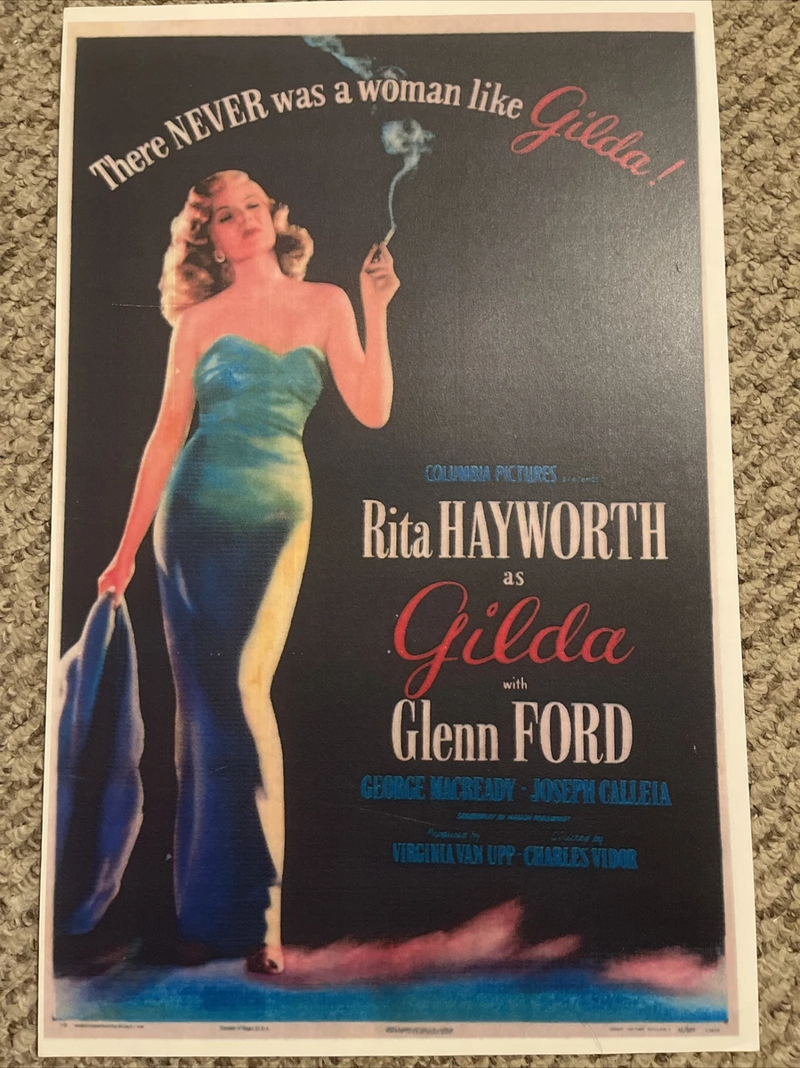 Rita Hayworth Gilda Poster