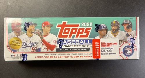 2022 Topps Baseball Factory Sealed Complete Set - Rookie Variation ...