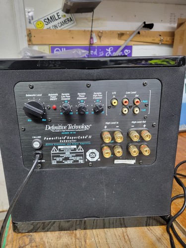 Definitive Technology Powerfield Supercube II 2 Subwoofer Speaker Amp ...