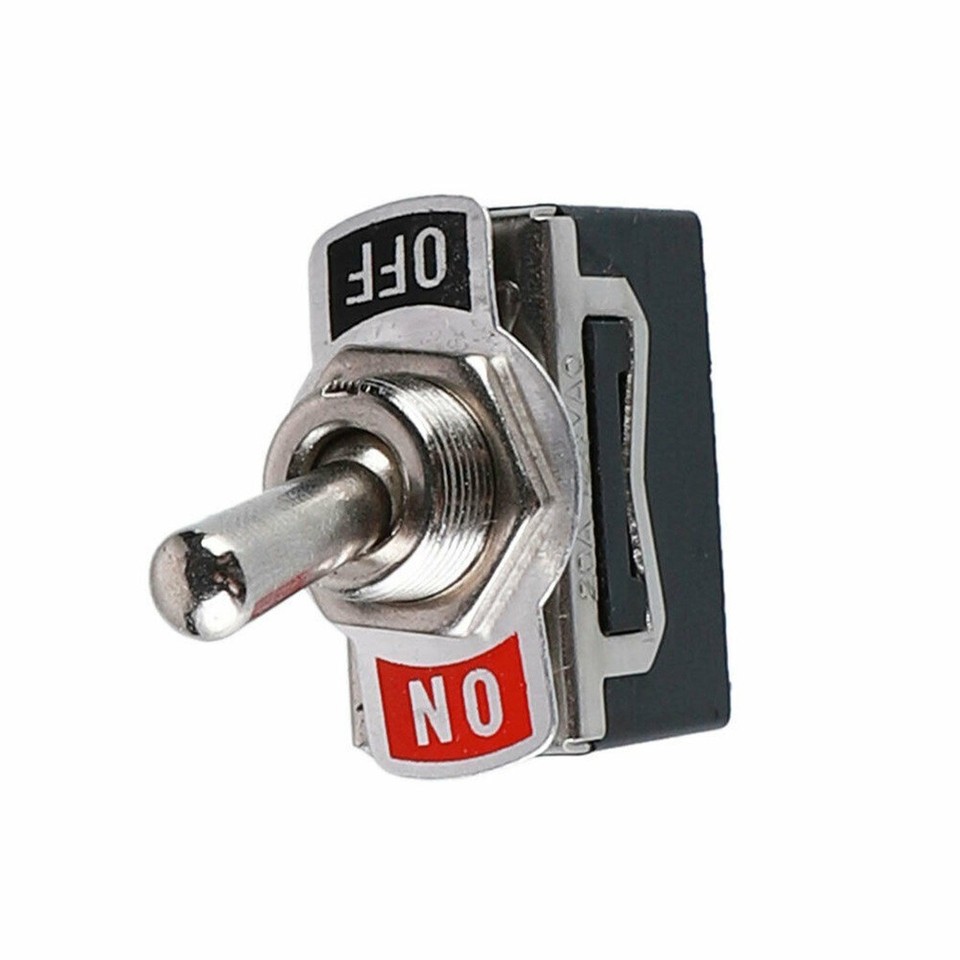 Toggle Switch 2 Pin Accessories Automatic Car Parts Rocker 10 Pcs/kit ...