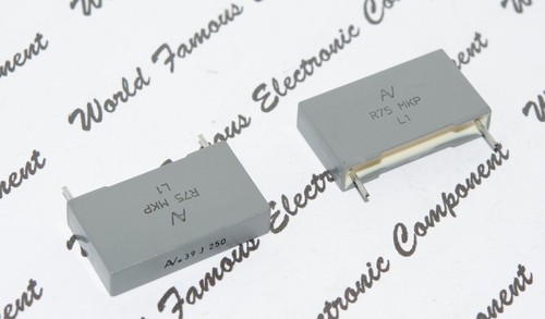 10pcs - ARCOTRONICS 0.39uF (0.39µF 390nF) 250V 5% R75 MKP pitch:22.5mm ...