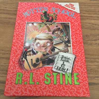Rotten School "Shake, Rattle, & Hurl!" by R. L. Stine (2006, Hardcover ...