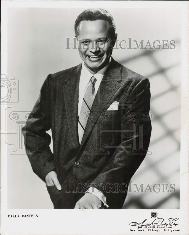 Singer Billy Daniels