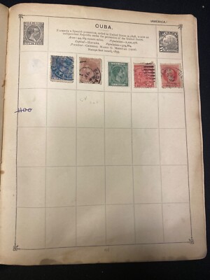 Spanish Colony Stamps 1878 25c 1879 Alfonso 1889 5c 1914 Map 1930 Gomez ...