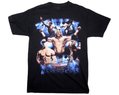 WWE Raw Smackdown ECW vintage T-shirt Triple H CM Punk Undertaker John ...