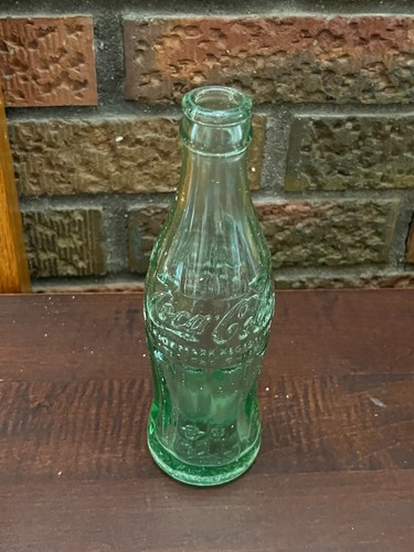 1951 Coca Cola Coke Green 6 oz Bottle Pat D-105529 Independence, Kansas ...
