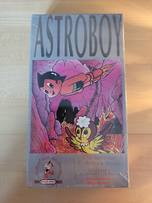 Astro boy 30th Collector's Series Volume 1 VHS SEALED 1993 | eBay