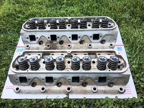 1987-1995 Ford Mustang 5.0L Edelbrock Aluminum Cylinder Heads COBRA 302 ...