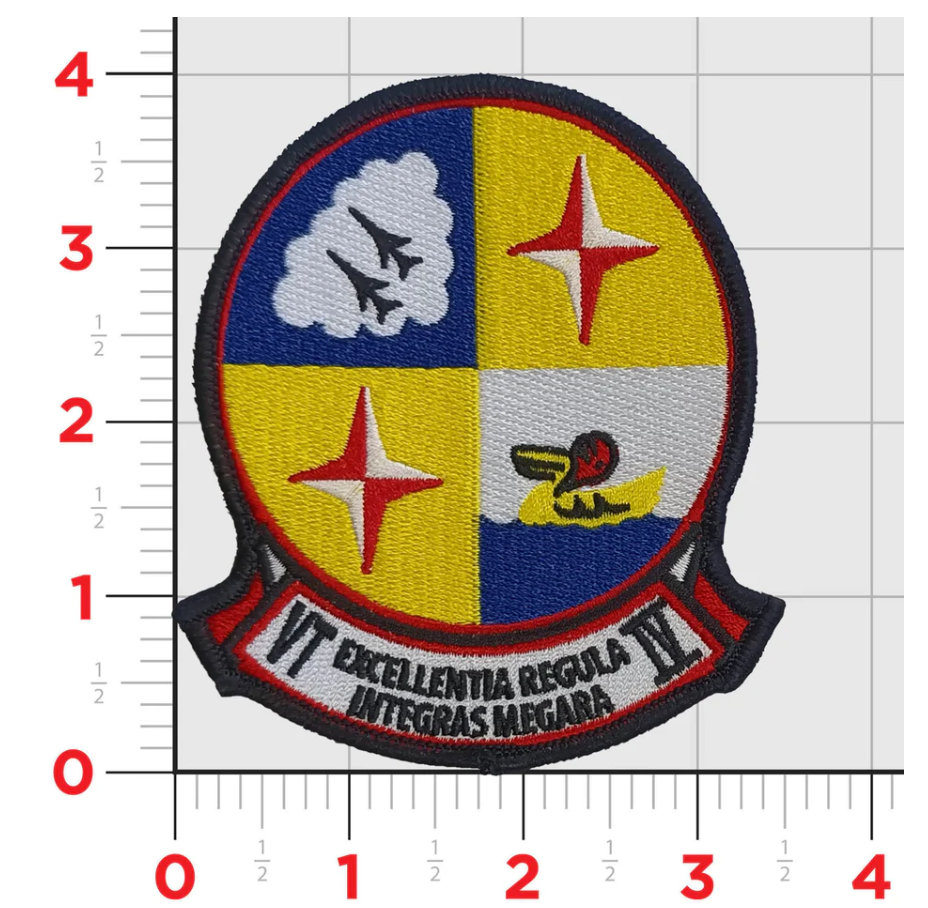 NAVY VT-4 WARBUCKS SQUADRON EMBROIDERED HOOK & LOOP PATCH | eBay