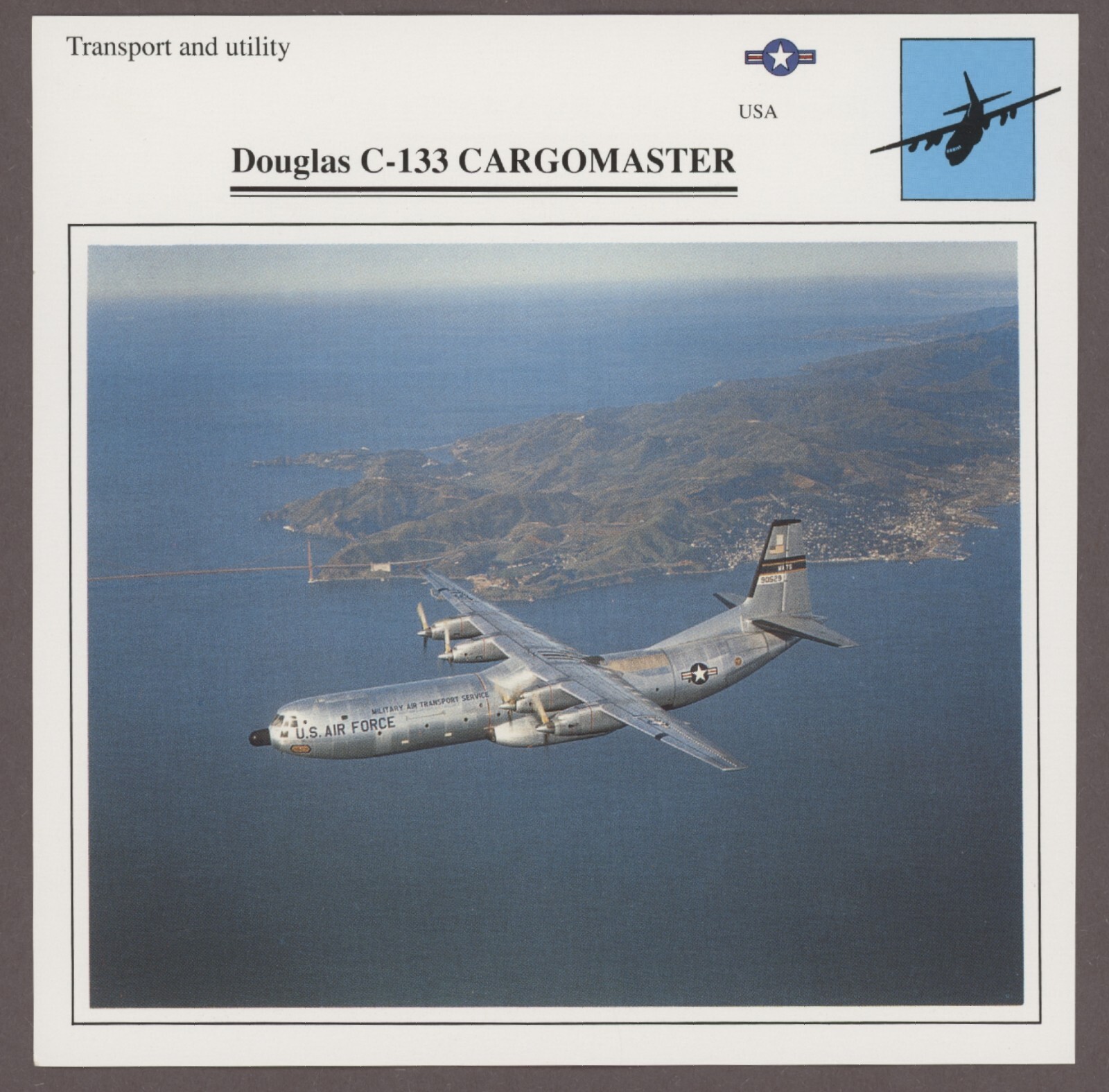 Douglas C-133 Cargomaster Warplanes Military Aircraft Edito Service ...