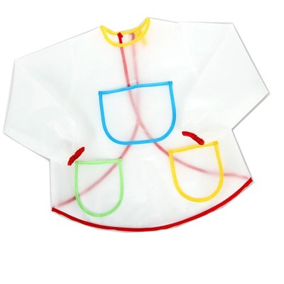 Preschool Artist Smock Kids Childrens Apron Painting Aprons | eBay