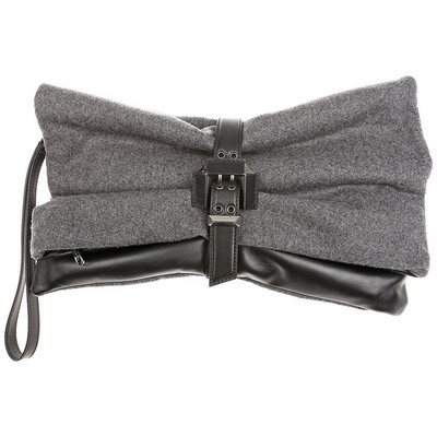 Viktor & Rolf Clutch Wool/Leather | eBay Australia