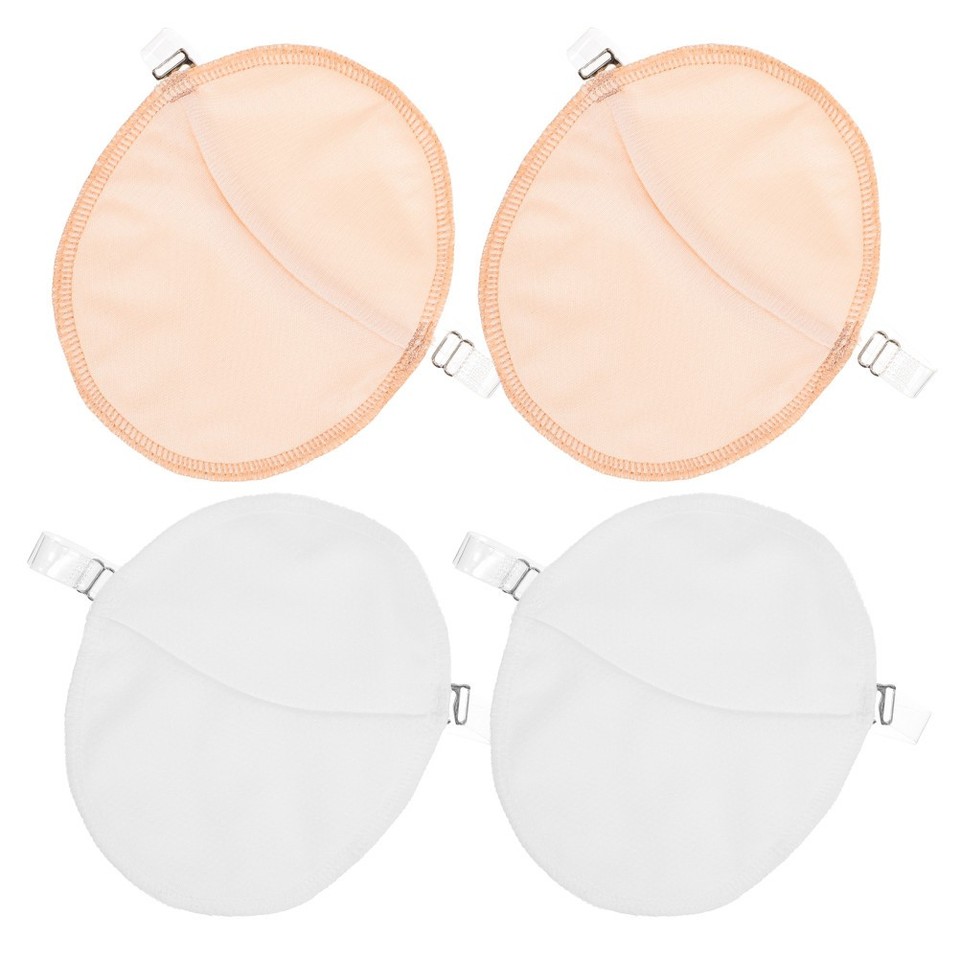 2 Pairs Reusable Breathable Underarm Sweat Pads Absorbent Shields for ...