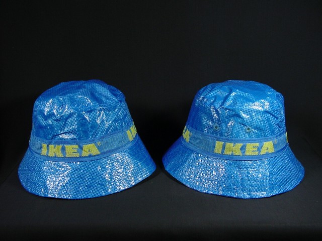 IKEA KNORVA Bucket Hat One Size - Blue for sale online | eBay