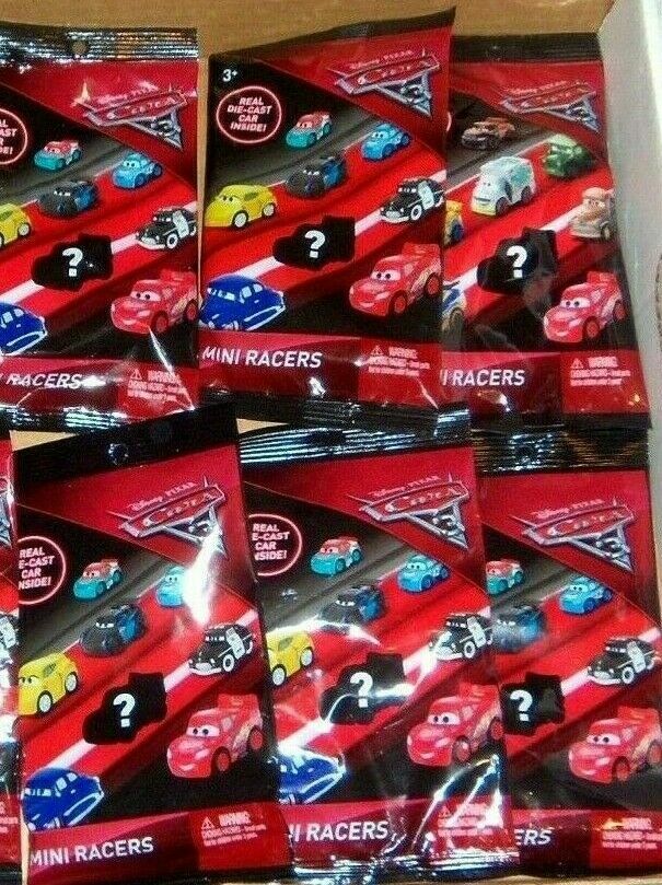 Lot of 6 Different Disney Pixar Cars 3 Mini Racers Die Cast Car Blind ...