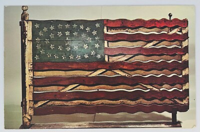 Museum of American Folk Art New York City Flag Gate sculpture vintage ...