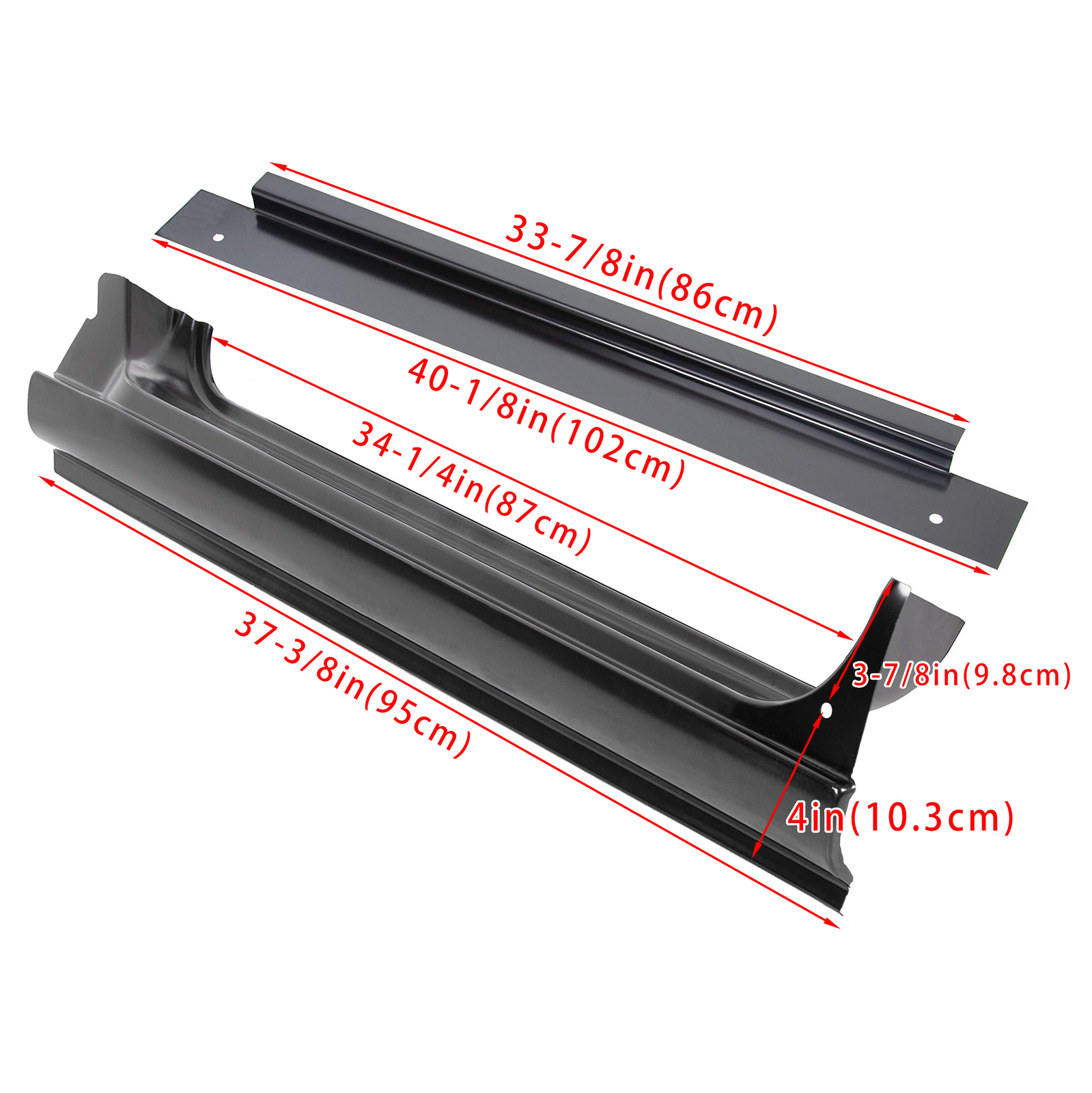 Full Rocker Panels w/Inner Patch Panels For 67-72 Chevy C10 Truck LH ...