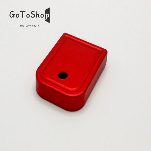 Magazine Base Plate for Glock 17 19 22 and MORE Gen 1-4 9MM .40 S&W Red ...