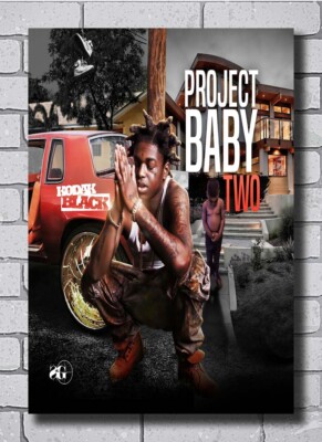 Kodak Black Project Baby 2 2020 Rap Album Singer Poster Fabric 36 27x40 ...