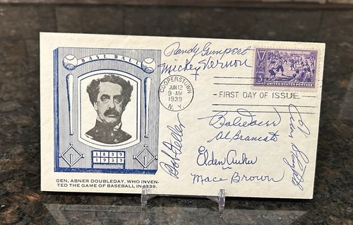 8 Baseball Old Timers Signed First Day Cover Issue MLB PSA/DNA !! | eBay