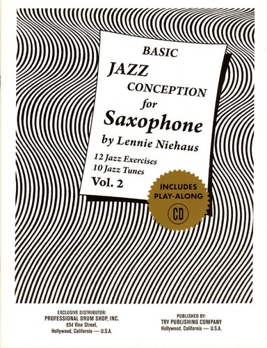 Basic Jazz Conception Vol. 2 for Saxophone mit CD, Lennie Niehaus, PORTOFREI ! | eBay
