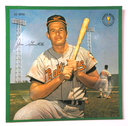 1962 Jim Gentile Auravision Sport Champions Baseball Columbia Record | eBay