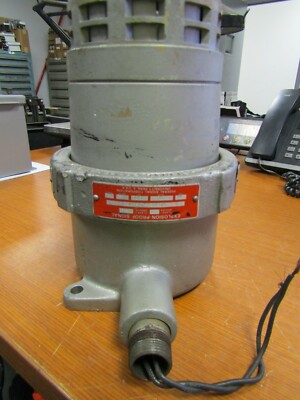 👀 FEDERAL SIGNAL MODEL AX SERIES B1 EXPLOSION PROOF SIREN 120V AC/DC ...