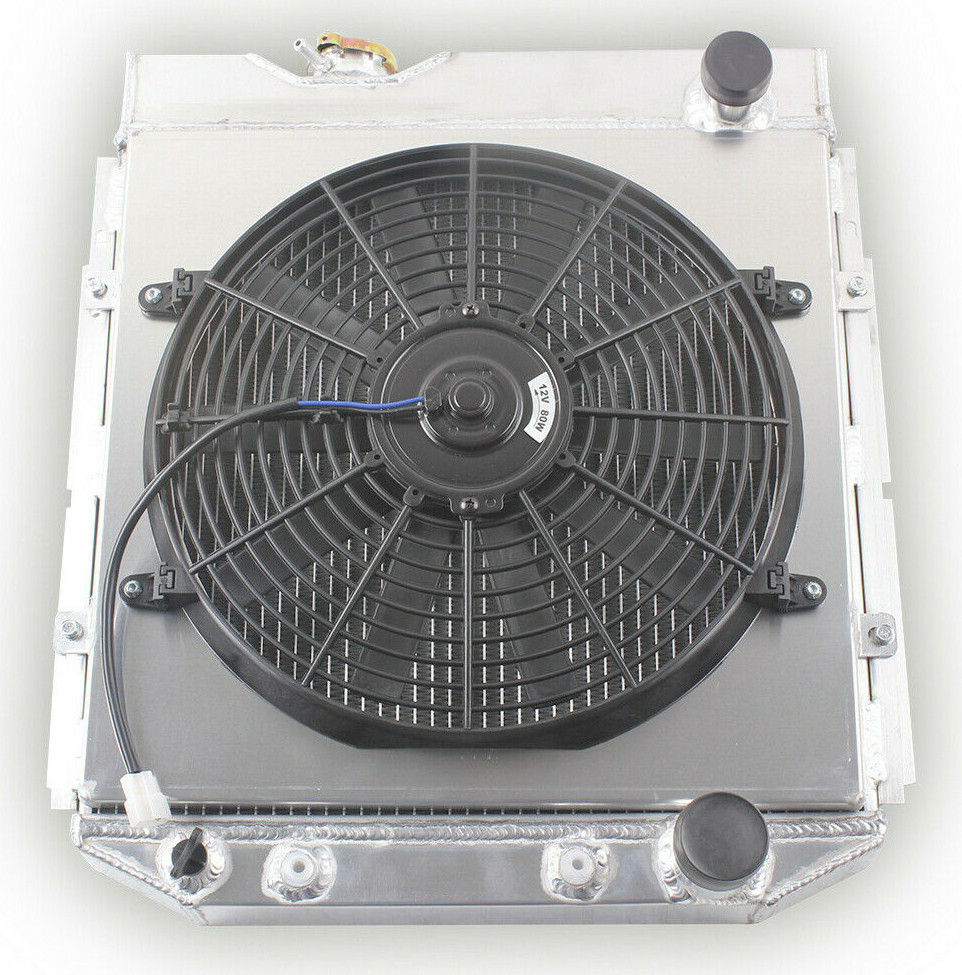 Fit 1965 1966 Ford Mustang Shelby GT-350 4.7L 289 V8 3-Row Radiator ...