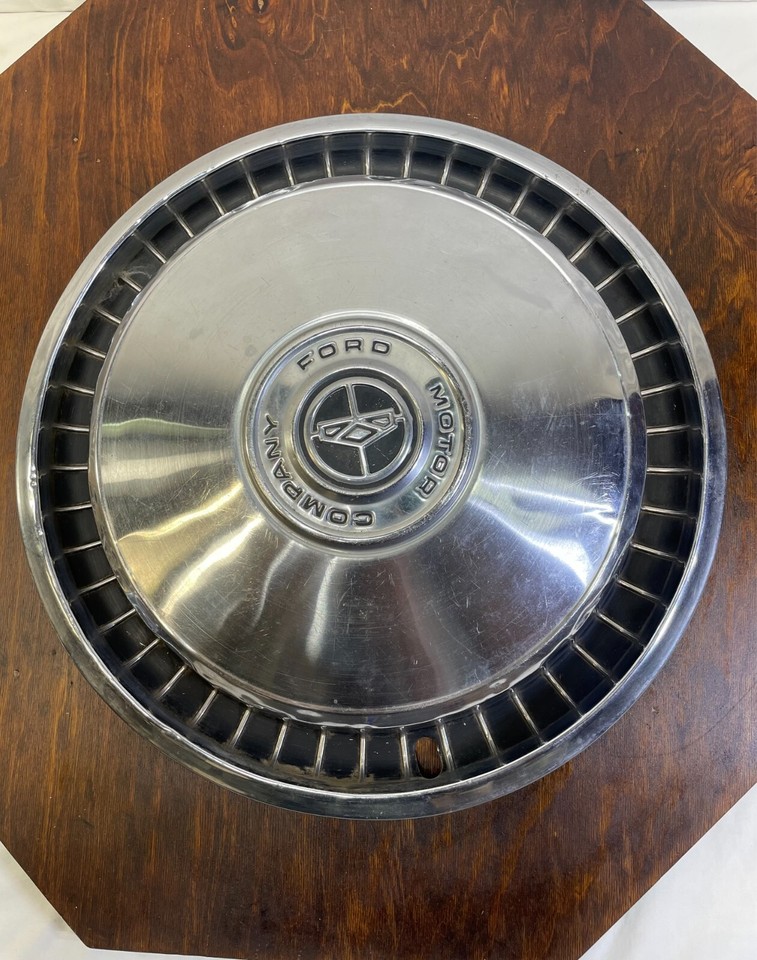 Set of 4 Vintage Ford 15'' Hubcaps - Chrome Wheel Covers Classic OEM | eBay