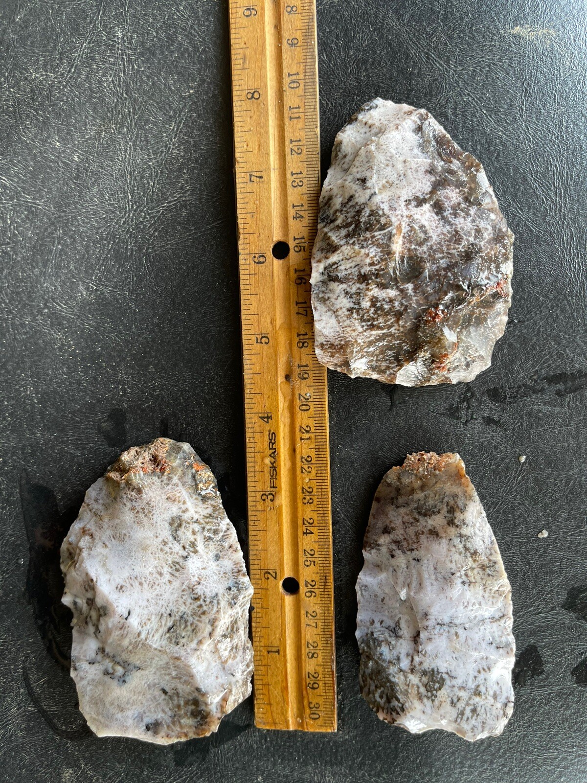 RARE HEAT TREATED MEXICAN SPONGE AGATE Flint Knapping Primitive Hunting ...