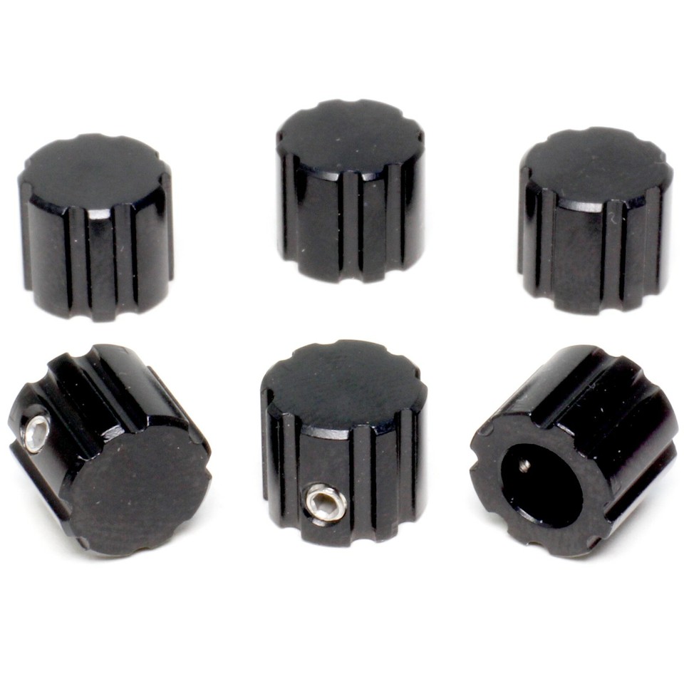 Instrument Control Knobs, Machined 6061 Anodized Aluminum, 6 each | eBay