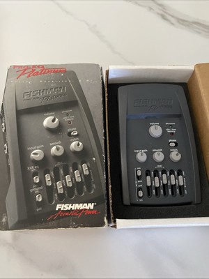 Fishman Pro EQ Platinum Preamp Equalizer Preamplifier With Box | eBay