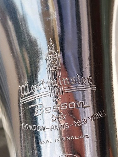 SILVER BESSON WESTMINSTER EUPHONIUM/BARITONE FLUGELHORN,READY/FLICORN ...
