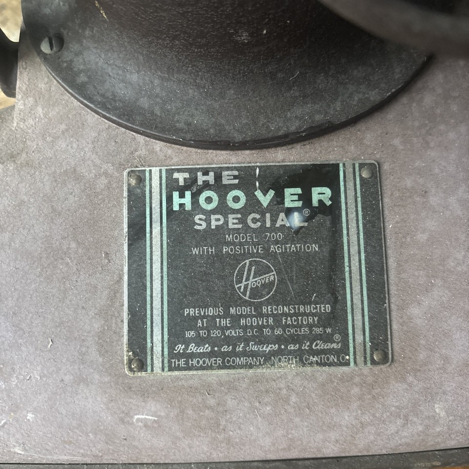 antique hoover model 700 1920-1930 vacuum works | eBay