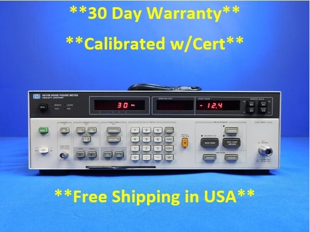 Agilent 8970B Noise Figure Meter and 8971b Converter Tested for sale ...