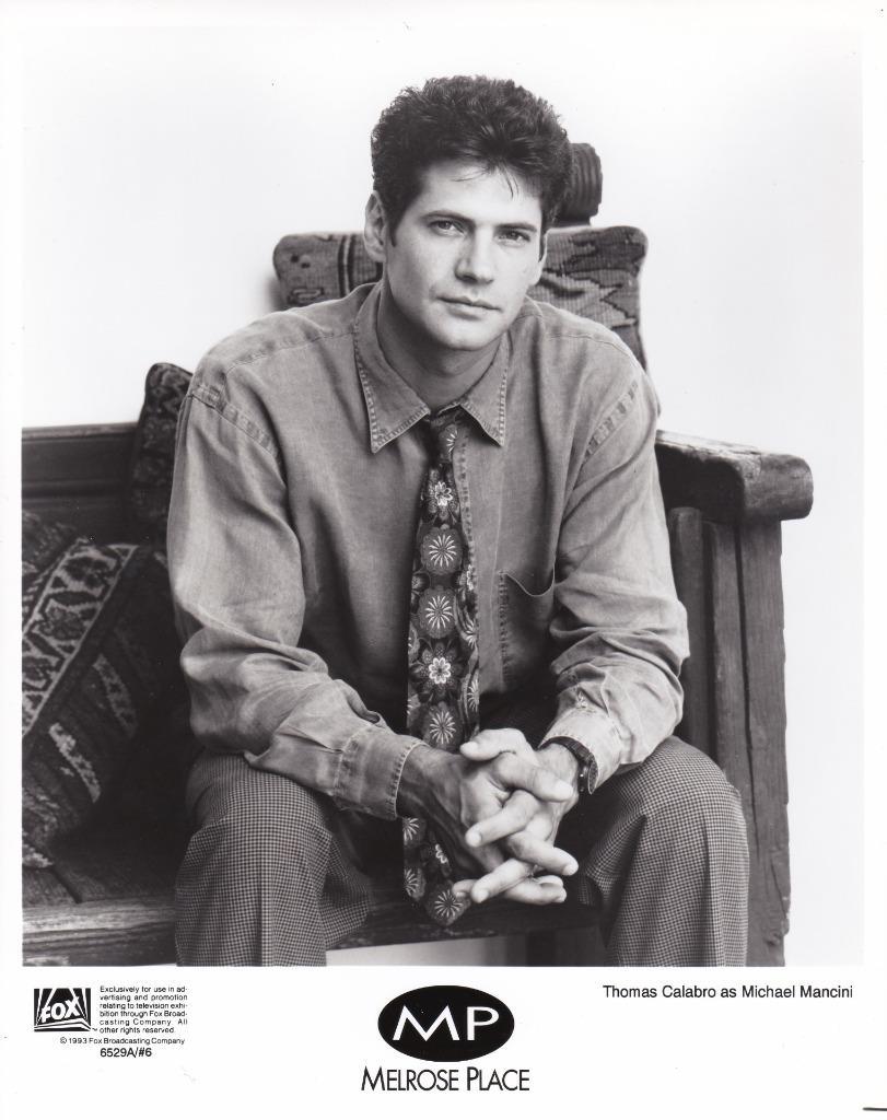 Thomas Calabro "Melrose Place" Vintage TV Still | eBay
