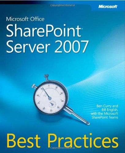 Microsoft Office SharePoint Server 2007 Best Practices By Ben Cu 9780735625389| eBay