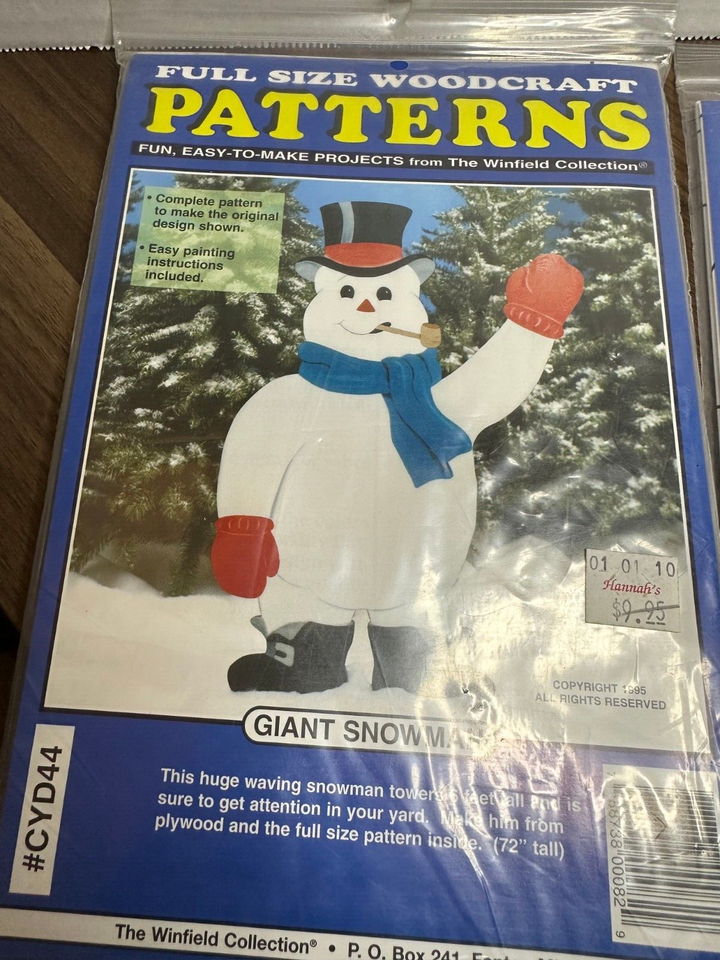 WINFIELD & YA LOT 3 PROJECTS FULL SIZE WOODCRAFT PATTERNS Easter ...