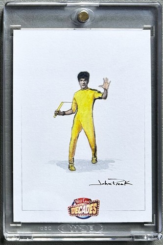 2024 Wild Card National Decades Bruce Lee 1/1 Sketch Auto Signed by ...