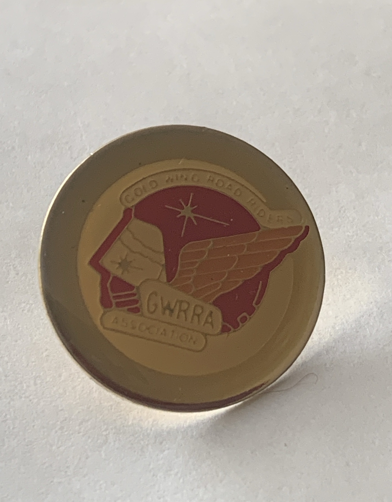 GWRRA SEW ON BUTTON Gold Wing Road Riders Association | eBay