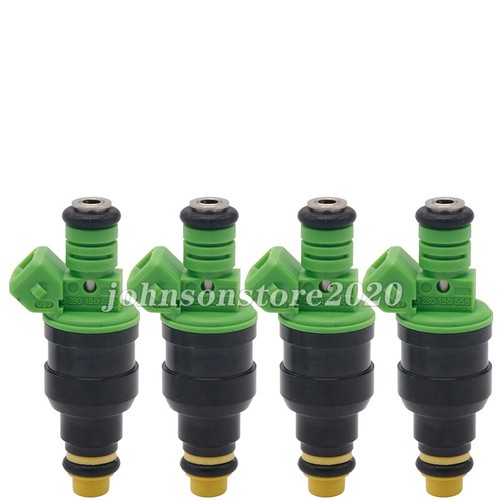 SET of 4 42lb Fuel Injectors Fits Audi Chevy Ford 440cc 1.8T 2.3 Turbo ...
