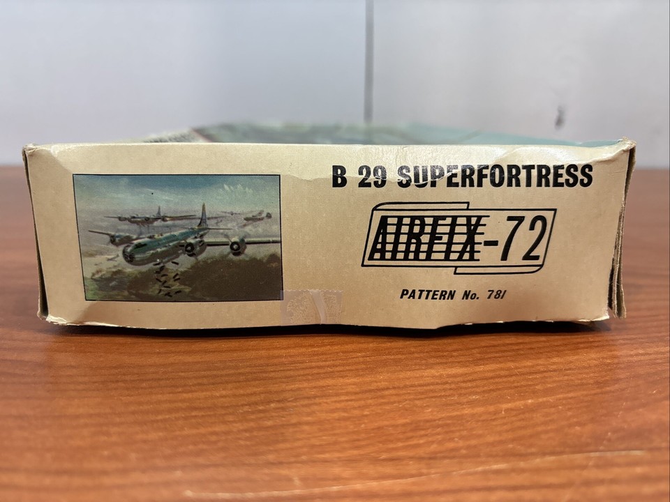 Airfix B-29 Superfortress 1:72 Model Kit 781 New Open Box Rare Kit CV ...