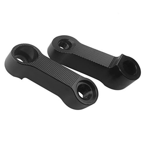 Motorcycle Rearview Mirrors Extension Riser Extend Adapter 10mm or 8mm ...