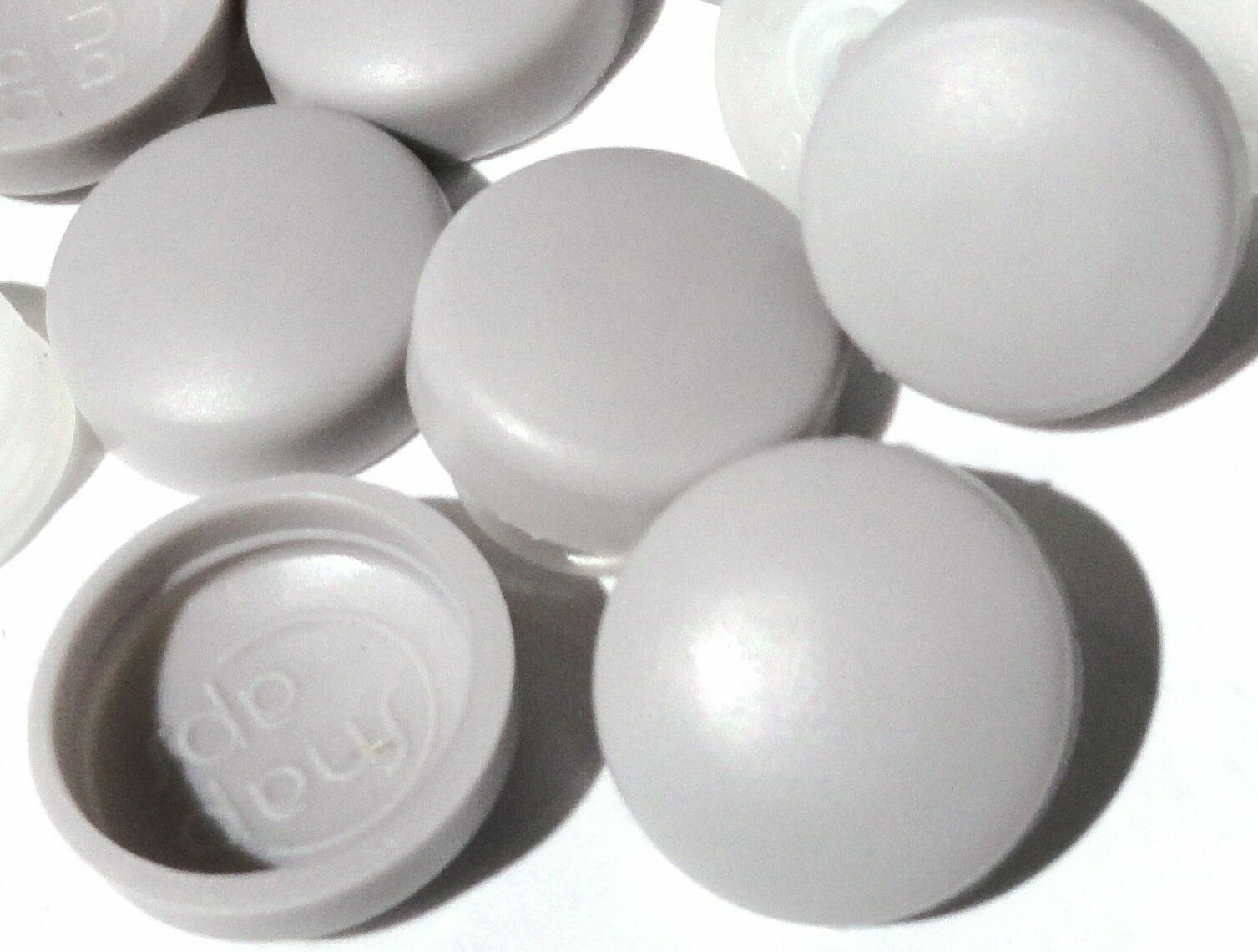 screw head cover sets(10) aluminum tone #10 #12 M5 flat back screws for ...