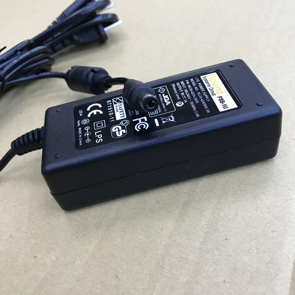 9V 3A AC Power Adapter supply For Roland PSB-1U Version 1 DC Charger ...