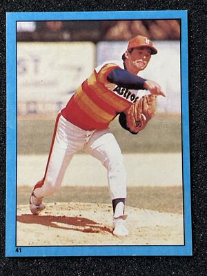 1982 Topps Baseball Stickers - #41 - Nolan Ryan - Houston Astros | eBay