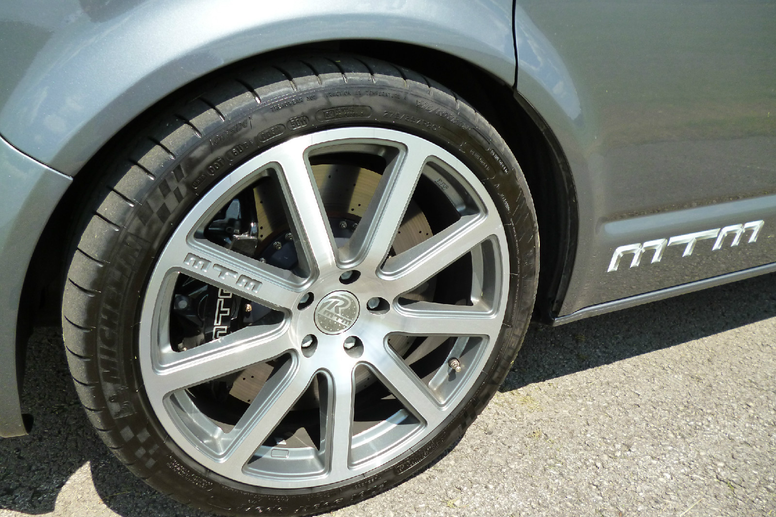 MTM Bimoto Felge 9x20 ET 45 Titanpoliert 5x120 65,1 VW T6 Bus Alufelge ...