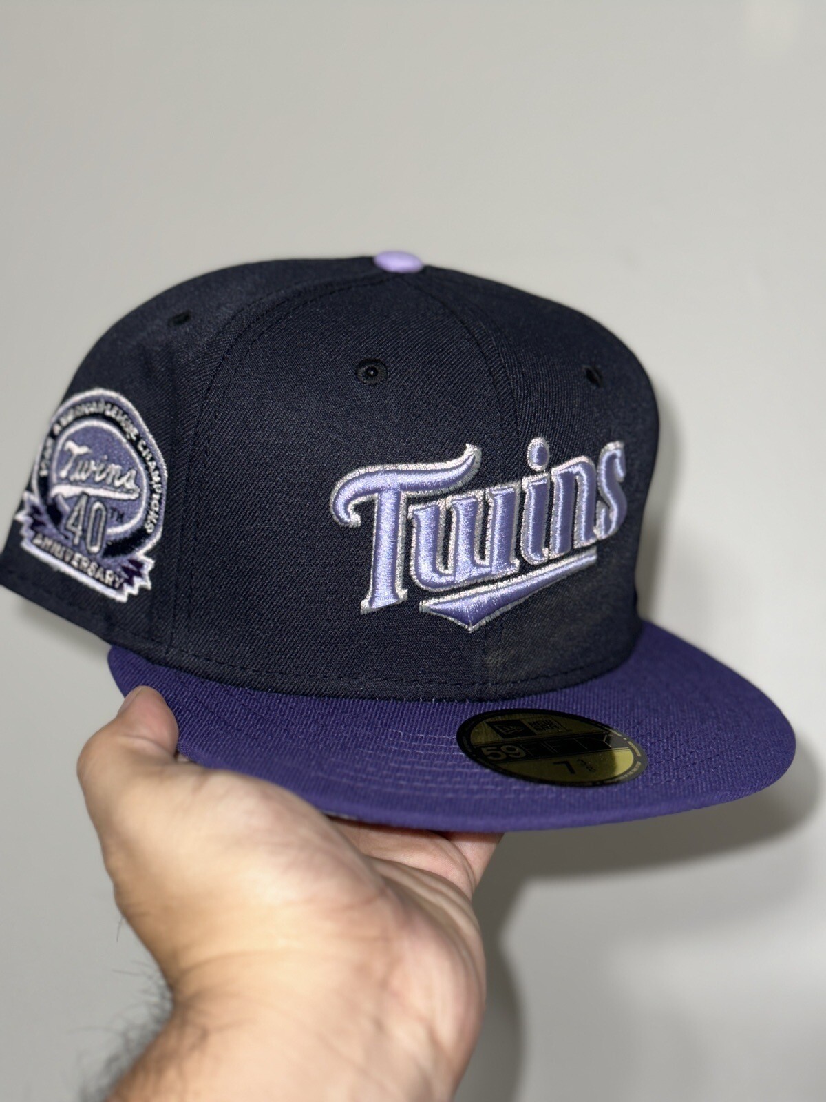 Minnesota Twins Ty Mathis Stash 1250 Size 7 3/8 | eBay