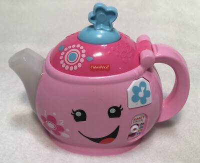 FISHER PRICE MUSICAL LAUGH & LEARN TEA POT WITH TWO CUPS Cute! Works ...